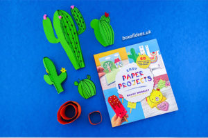 3D Paper Cactus Craft for Kids - Box of Ideas