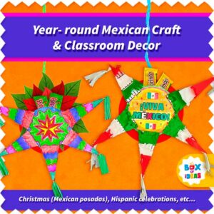 Mexican Piñata Crafts for Kids - Box of Ideas